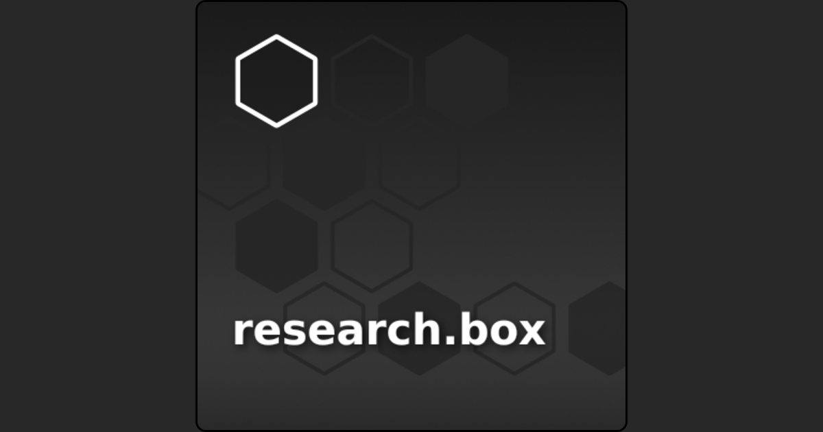 research.box - Profile | .box